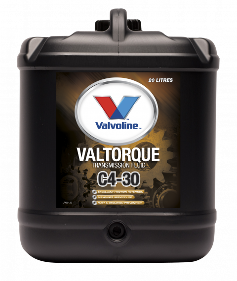 VALTORQUE TRANSMISSION C4 30W 20L (1221.20) | Australian Filter Sales
